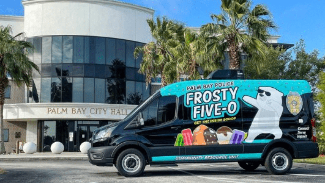 Custom Wrapped Van for Palm Bay Police Department - ArtLab